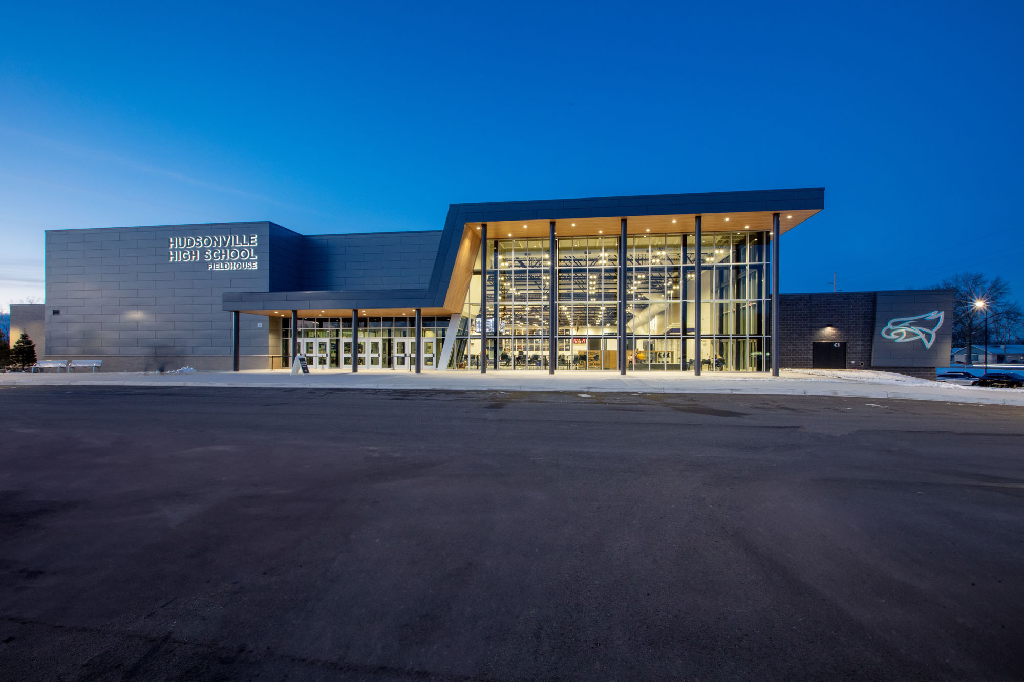 Hudsonville High School Fieldhouse | Owen Ames Kimball