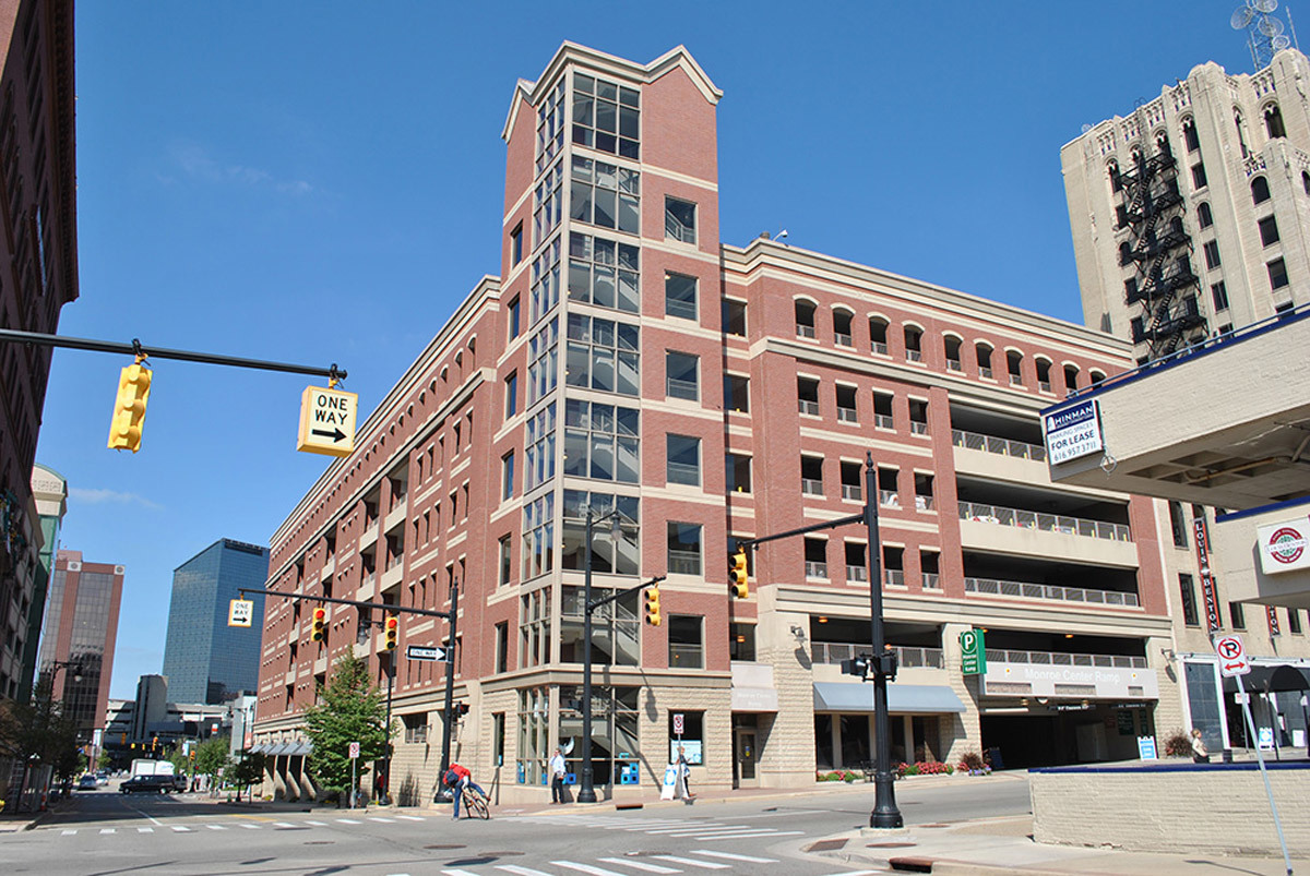 Monroe Center Parking Ramp | Owen Ames Kimball